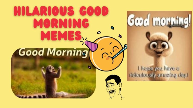 38 Hilarious Good Morning Memes to Make You Smile All Day