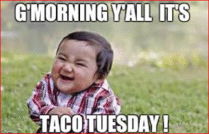 60 Hilarious Taco Tuesday Memes For Every Taco Lover