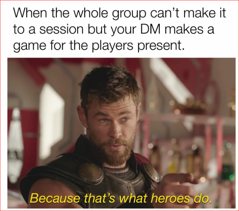 80+ Hilarious DND Memes Every Dungeon Master Will Relate To
