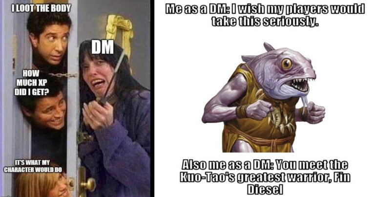 80+ Hilarious DND Memes Every Dungeon Master Will Relate To