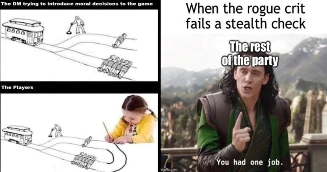 80+ Hilarious DND Memes Every Dungeon Master Will Relate To