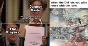 80+ Hilarious DND Memes Every Dungeon Master Will Relate To